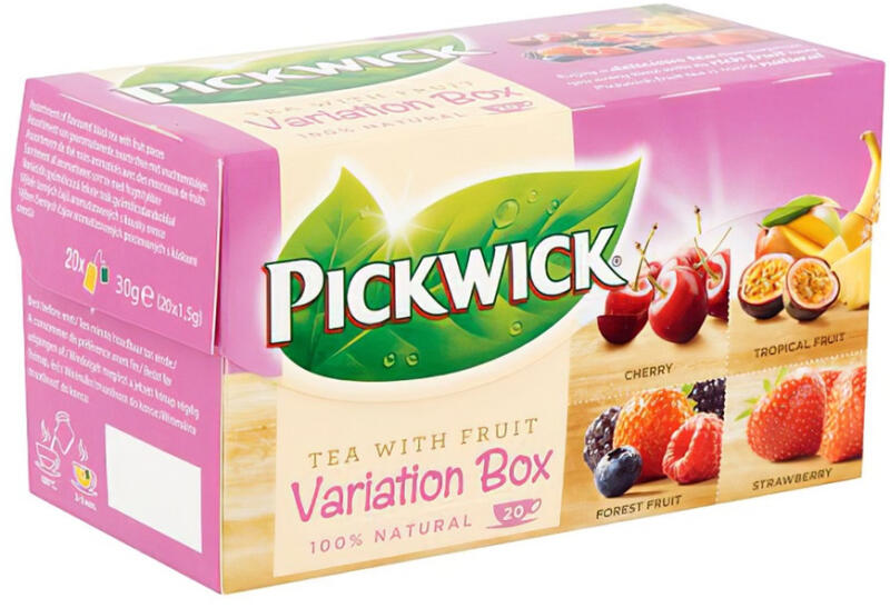 Vásárlás: Pickwick Fekete tea, 20x1, 5 g, PICKWICK "Variációk Piros ...