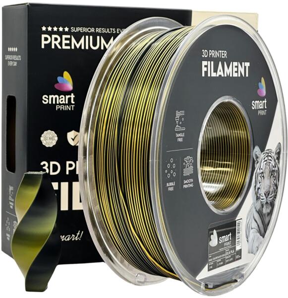 Vásárlás: Smart Print FG-S98-E1, 3D filament, PLA Silk, 1, 75mm, 1000g ...