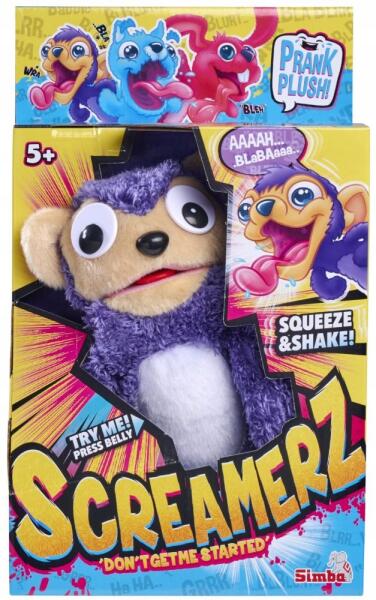 Vásárlás: Simba Toys Interaktív majom Simba ScreamerZ 30 cm lila ...