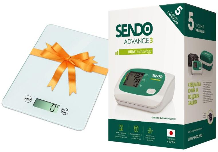 UniComs Pachet Promotional Tensiometru Sendo Advance 3 + Cantar ...