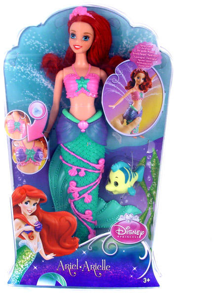Vásárlás Mattel A Kis Hableány Vízishow Ariel Baba Játékbaba árak