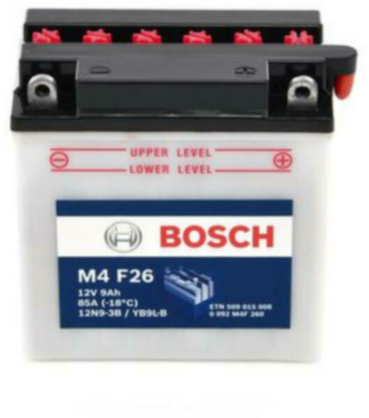 Vásárlás: Bosch M4 12V 9Ah right+ YB9L-B 0092M4F260 Motor akkumulátor ...