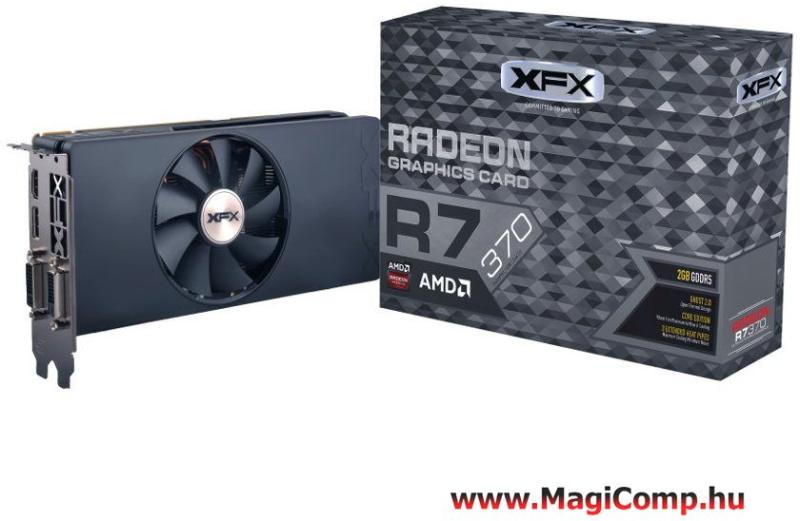 Vásárlás: XFX Radeon R7 370 Core Edition 2GB GDDR5 256bit (R7-370P-2SF5 ...