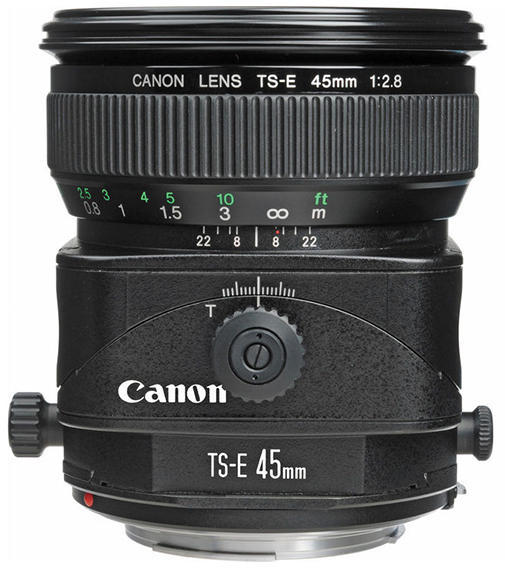 Canon TS-E 45mm f/2.8 (2536A005AA/2536A019AA) (Obiectiv aparat foto ...