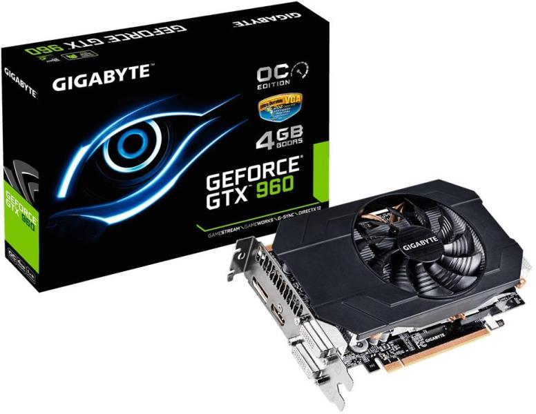 GIGABYTE GeForce GTX 960 OC 4GB GDDR5 128bit (GV-N960IXOC-4GD) Gigabyte ...