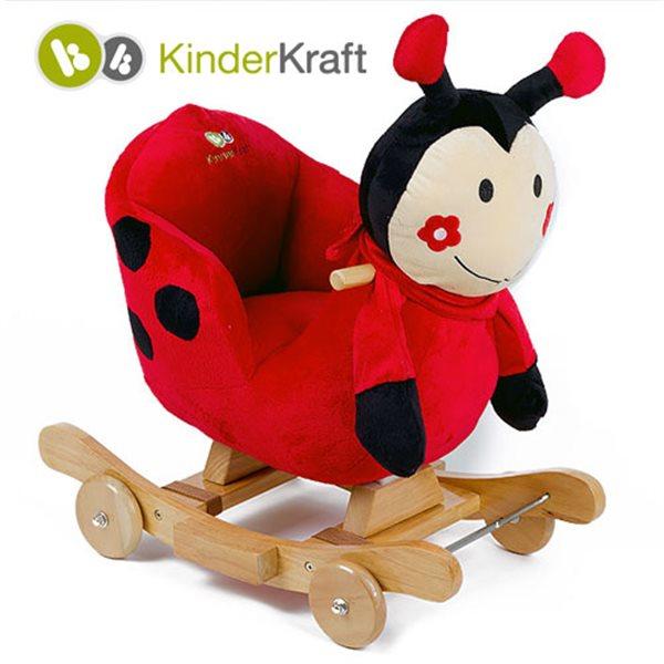 KinderKraft Balansoar 2 in 1 cu roti si sunete - Ladybug (KRAFT-811 ...
