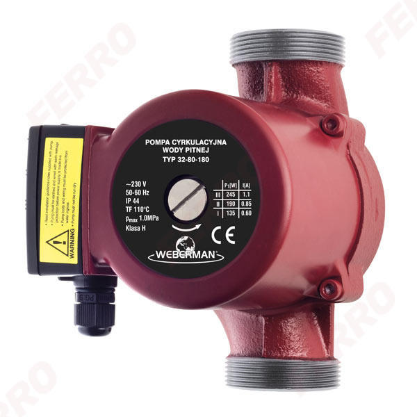 Weberman 32-80/180 (Pompa de circulatie) - Preturi