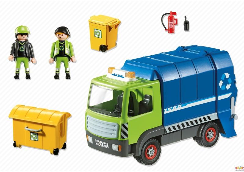 Playmobil Camion De Reciclare (6110) (Playmobil) - Preturi