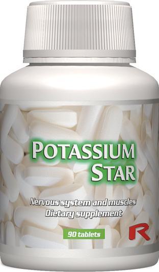 Vásárlás: STARLIFE Potassium Star tabletta 90 db Táplálékkiegészítő ...