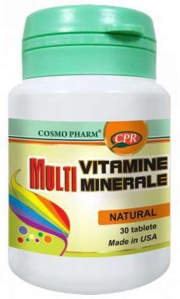 Cosmo Pharm Multivitamine si Multiminerale 30 comprimate (Suplimente ...