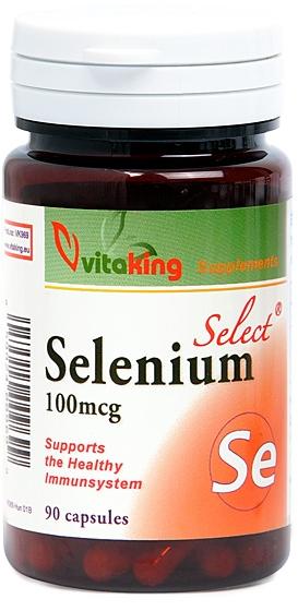 Vitaking Seleniu 100mcg 90 comprimate (Suplimente nutritive) - Preturi