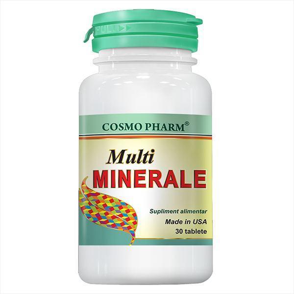 Cosmo Pharm Multiminerale 30 comprimate (Suplimente nutritive) - Preturi