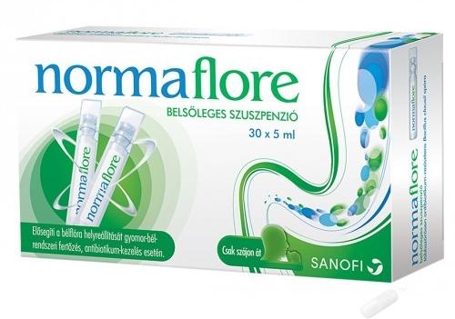 Vásárlás: Sanofi Normaflore belsőleges szuszpenzió 30x5 ml ...
