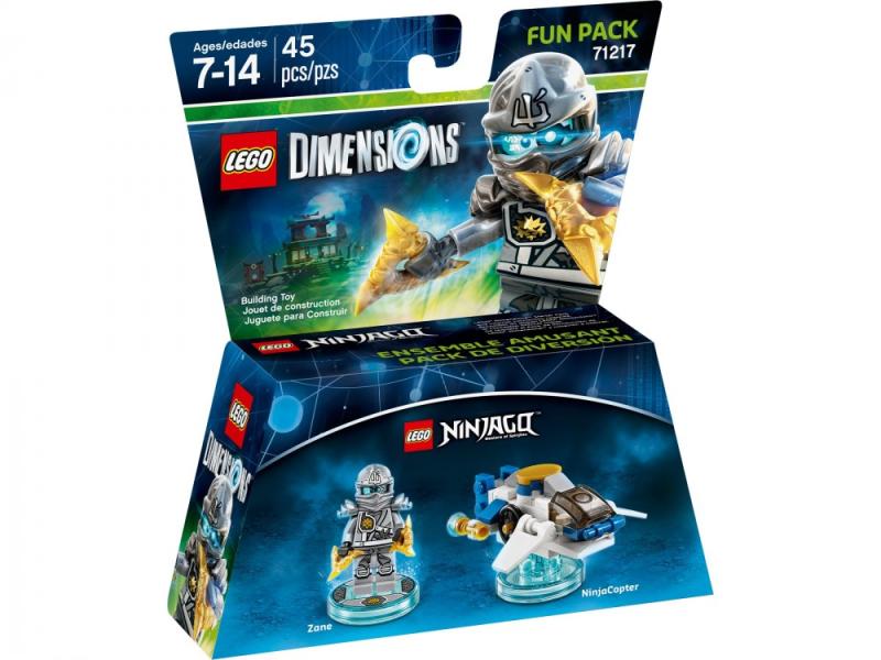 Vásárlás: LEGO® Dimensions Fun Pack - NINJAGO® - Zane and NinjaCopter ...