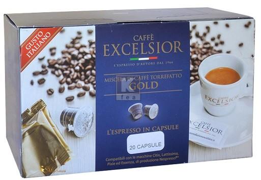 Caffe Excelsior Gold 20 (Poduri cafea, capsule de cafea) - Preturi