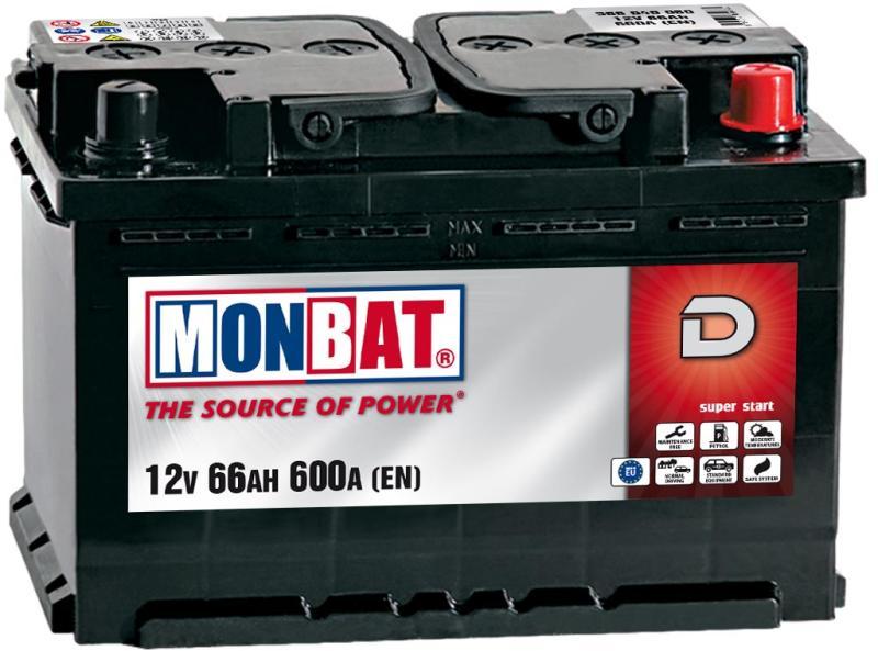 Monbat Dynamic 75Ah 680A right+ (575 046 068) (Acumulator auto) - Preturi