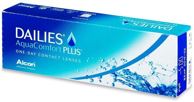 Alcon Dailies AquaComfort Plus - 30 pcs - Zilnic (Lentile de contact ...