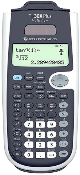 Texas Instruments TI-30X Plus MultiView - Цени, евтини оферти за ...