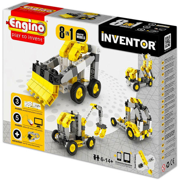 Vásárlás: Engino Inventor Munkagépek - 8 az 1-ben építőjáték (0834) Egyéb építőjáték árak ...