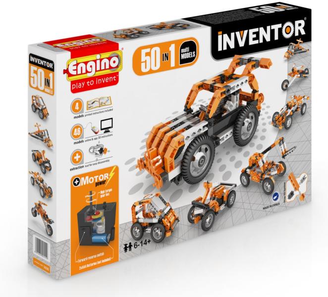 Vásárlás: Engino Inventor Motorizált multi modellek - 50 az 1-ben ...