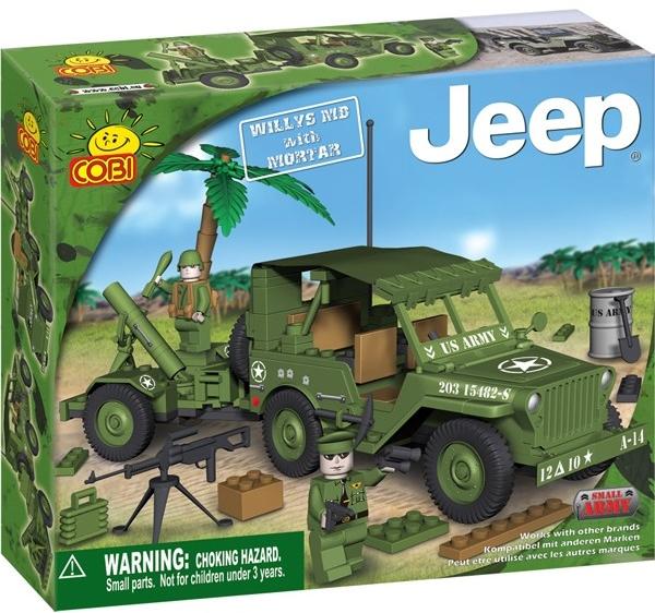 COBI Jeep Willys M38 Cu Mortier (EP3X24180) (Alte jucarii de ...