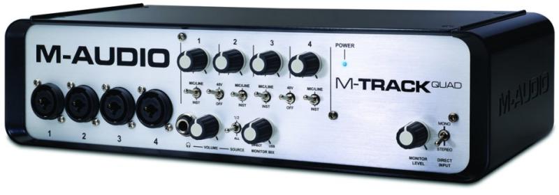 M-Audio M-Track Quad hangkártya vásárlás, olcsó M-Audio M-Track Quad ...