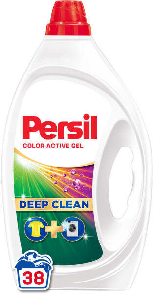 Persil Detergent lichid, 1.71 L, 38 spalari, Deep Clean Color Active ...