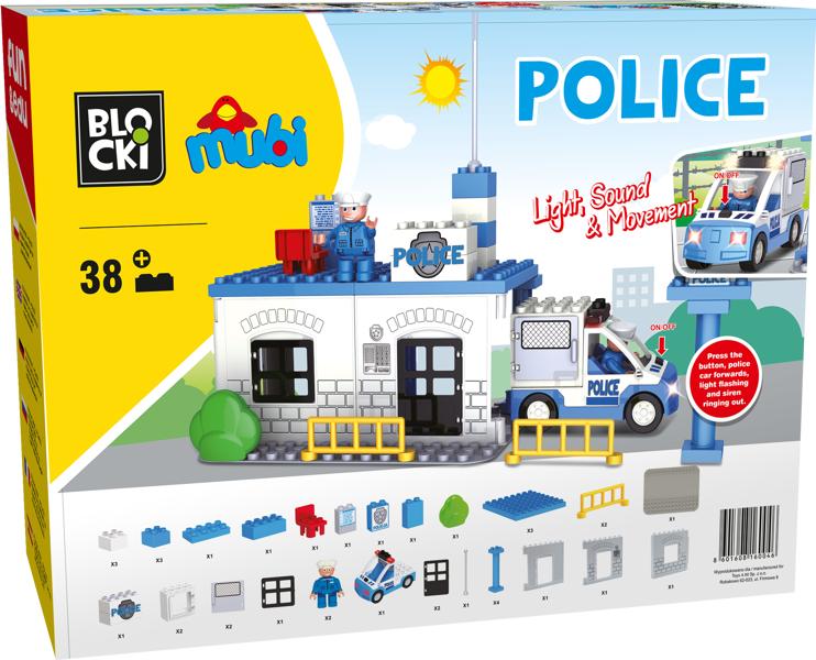 Klocki BLOCKI Mubi - Sectia Politie 38 piese (6611B-136554) (Alte ...
