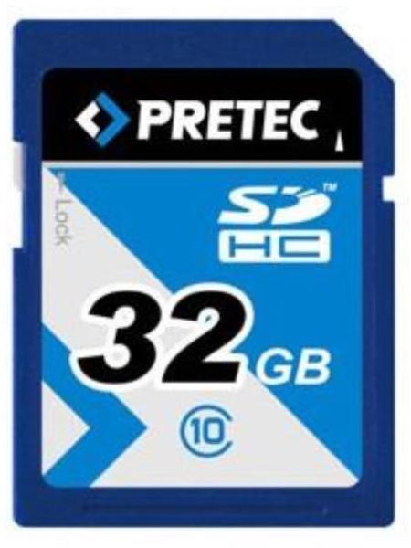 Vásárlás: Pretec SDHC 32GB Class 10 PC10SDHC32G, eladó Memóriakártya ...