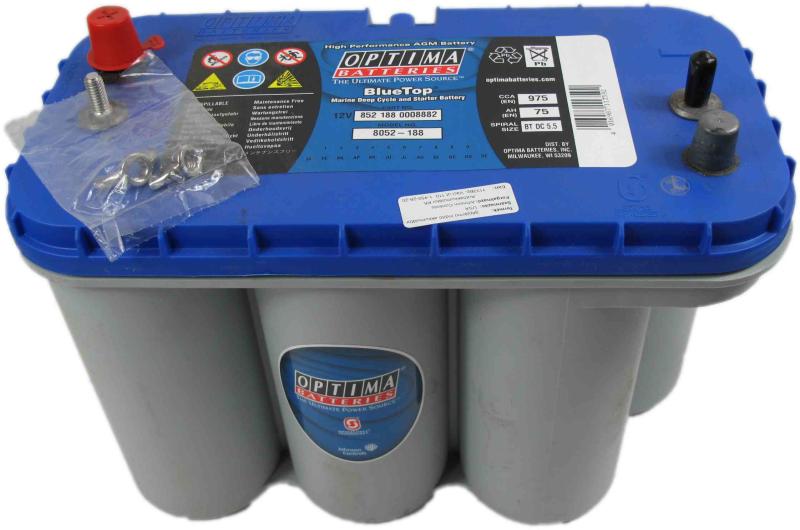 Optima Blue Top 75Ah 975A Bal+ vásárlás, Autó akkumulátor bolt árak ...