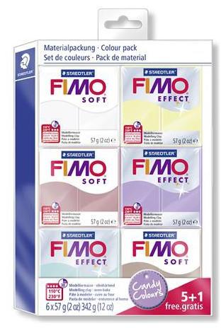 Vásárlás: FIMO Soft Colour Pack égethető gyurma készlet cukorka színek ...
