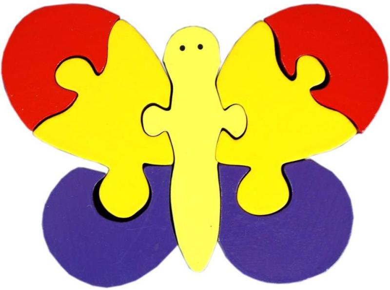 Vásárlás: Fa puzzle - lepke Puzzle árak összehasonlítása, Fa puzzle ...