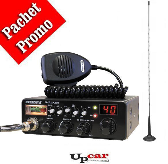 CB President Walker squelch automat (Statii radio) - Preturi