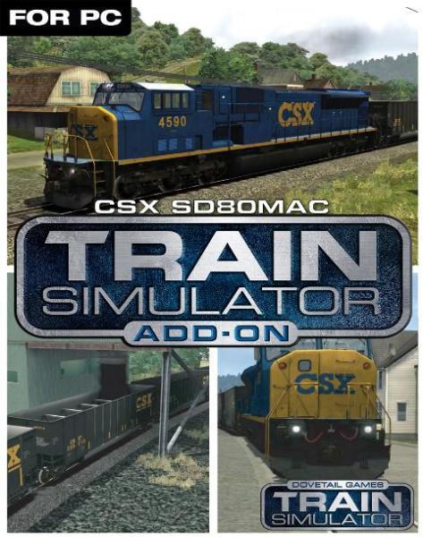 Dovetail Games Train Simulator CSX SD80MAC Loco Add-On DLC (PC) (Jocuri ...
