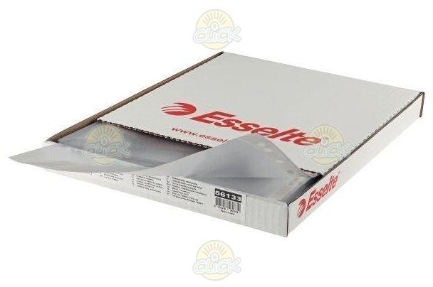 Esselte File protectie cristal A4, 55 microni, 100 buc. /set, Esselte ...
