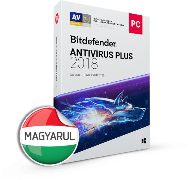 Bitdefender Antivirus Plus 2019 (10 Device/2 Year) VL11012010 ...