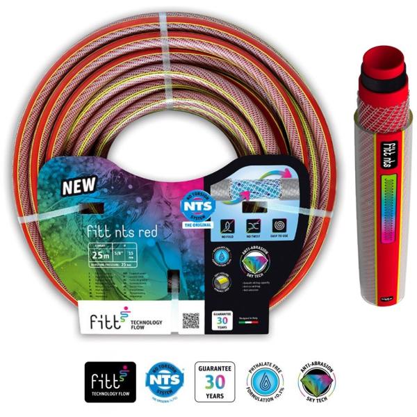 Vásárlás: FITT NTS RED 1/2 col 25m csavarodásmentes tömlő (NTSRD1225 ...
