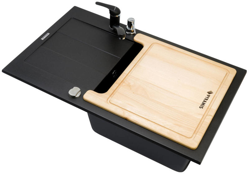 Pyramis Crystal Complete Plus (Set chiuveta si baterie) - Preturi