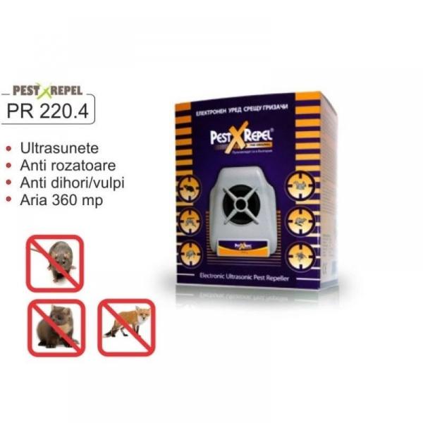 Pest Repeller Aparat profesional Pest Repeller cu ultrasunete anti rozatoare soareci sobolani ...