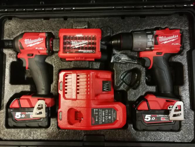 Milwaukee M18 FPP2A2-502P (4933471145) (Set scule) - Preturi
