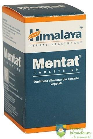 Himalaya Mentat 50 comprimate (Suplimente nutritive) - Preturi