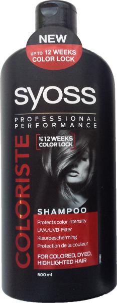 Syoss Coloriste 500 ml (Sampon) - Preturi