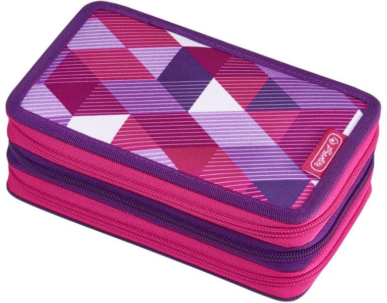 Vásárlás: Herlitz Triple Decker Pink Cubes (50021062) Tolltartó árak ...