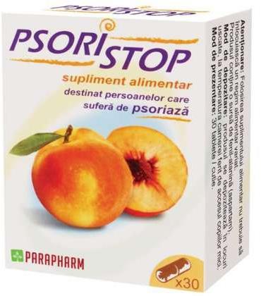Parapharm Psoristop 30 comprimate (Suplimente nutritive) - Preturi