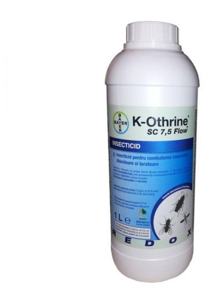 ENVU K-Othrine SC 7.5 Flow 1L solutie insecticid anti plosnite de pat ...