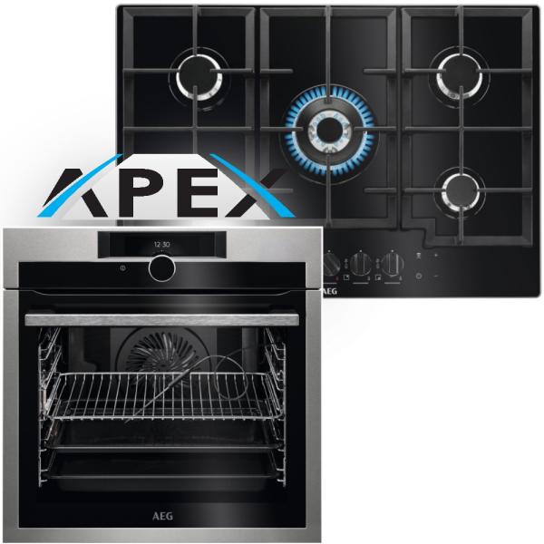 Vásárlás: AEG BPE842320M / HKB75540NB Beépíthető sütő és főzőlap szett ...