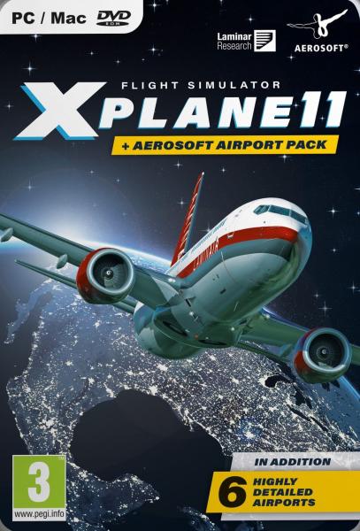Aerosoft Flight Simulator X-Plane 11 + Aerosoft Airport Pack (PC ...