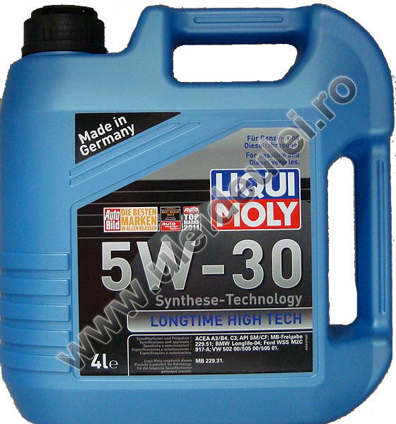 LIQUI MOLY Long Time High Tech 5W-30 4 l (Ulei motor) - Preturi