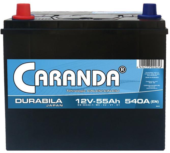 CARANDA 55Ah 540A Japan right+ (Acumulator auto) - Preturi