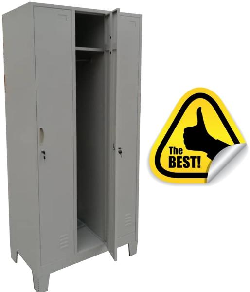 +Plus Mobilier VESTIAR METALIC ASAMBLAT CU PICIOARE SI 3 USI ...